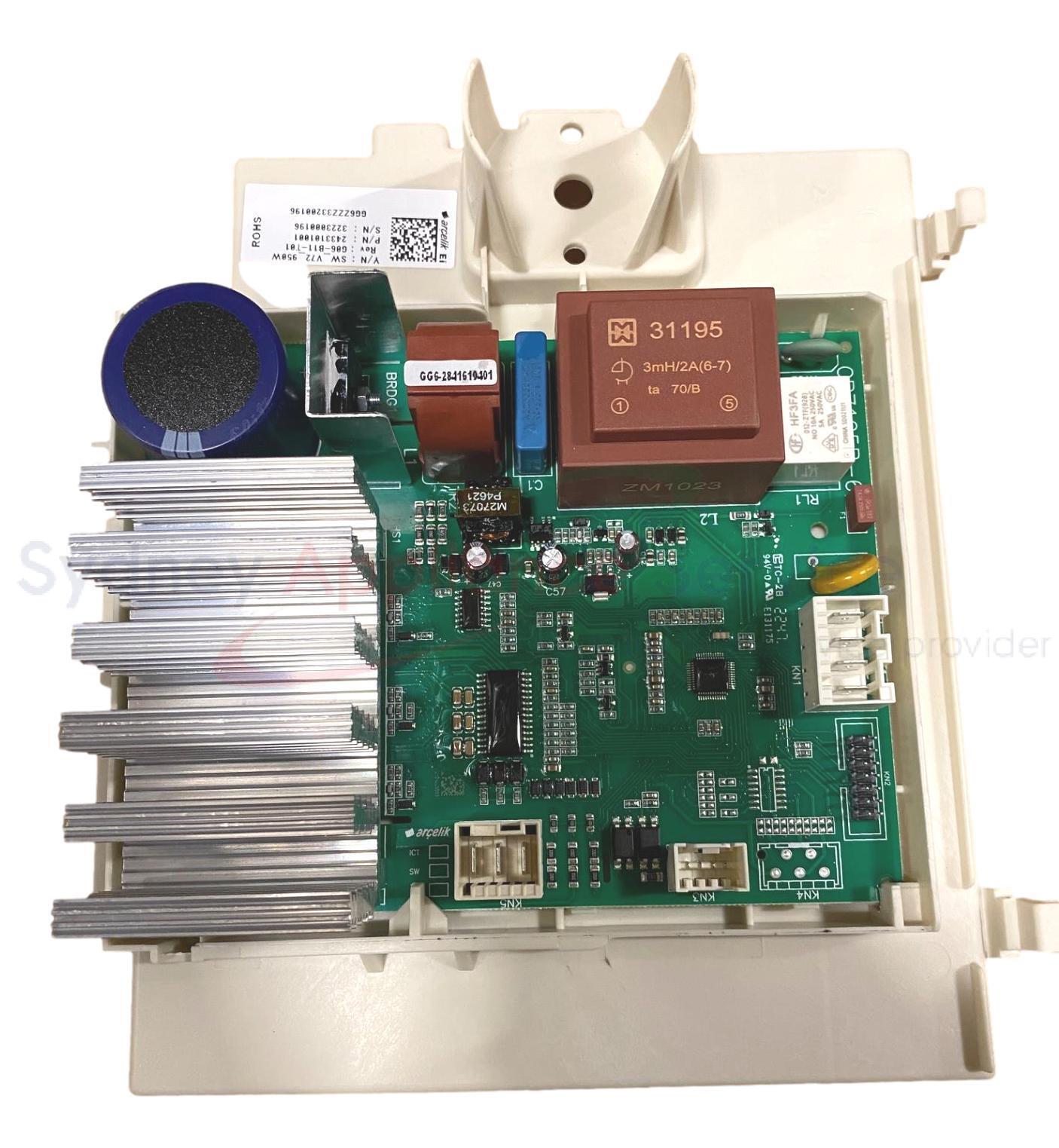 BEKO WASHING MACHINE POWER BOARD ASSY 1251 - 2433101001 - Sydney ...