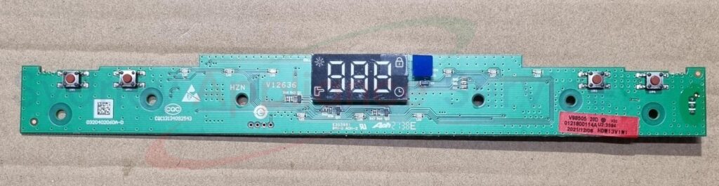 HAIER DISHWASHER PCB DISPLAY BOARD - H0121800114A - Sydney Appliance ...